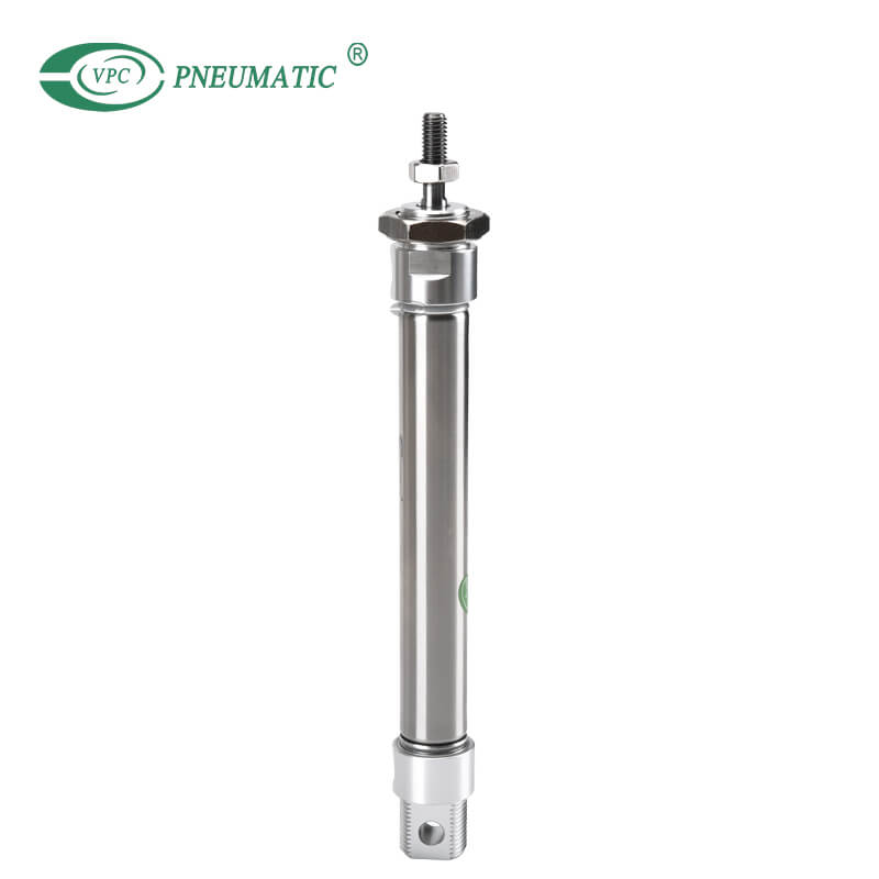 Mini cilindro de acero inoxidable de la serie MA, tipo de cola giratoria: compre cilindros ...